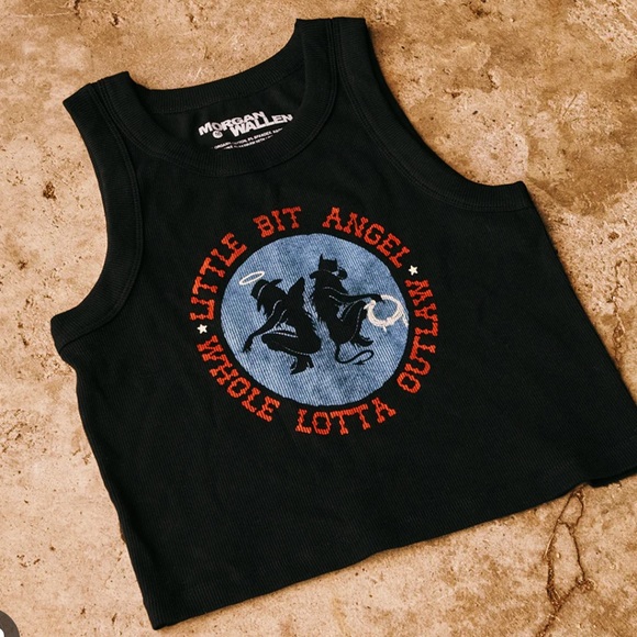 Morgan Wallen | Tops | Iso Morgan Wallen Whole Lotta Outlaw Tank | Poshmark